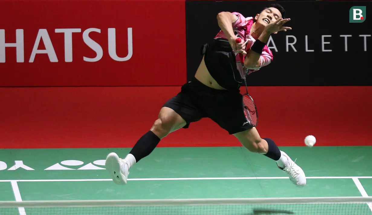 Foto: Perempat Final Indonesia Masters 2023 Dibuka dengan Drama Kemenangan Jonatan Christie dan ...