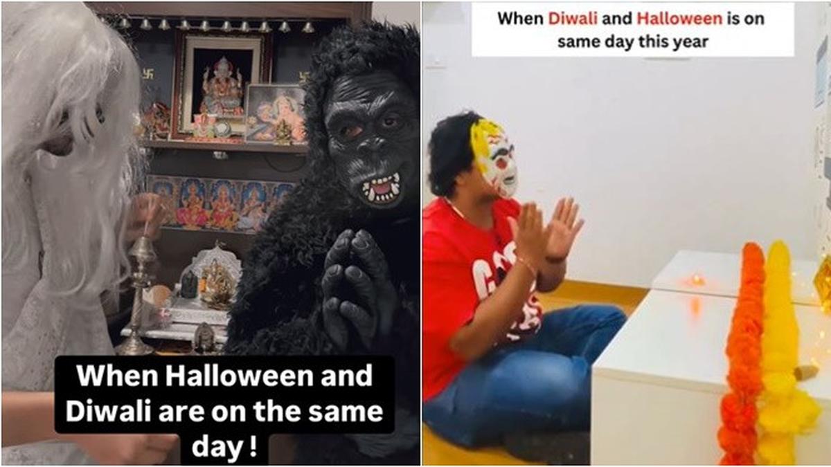 6 Potret Meme Perayaan Diwali dan Halloween di Hari yang Sama ...