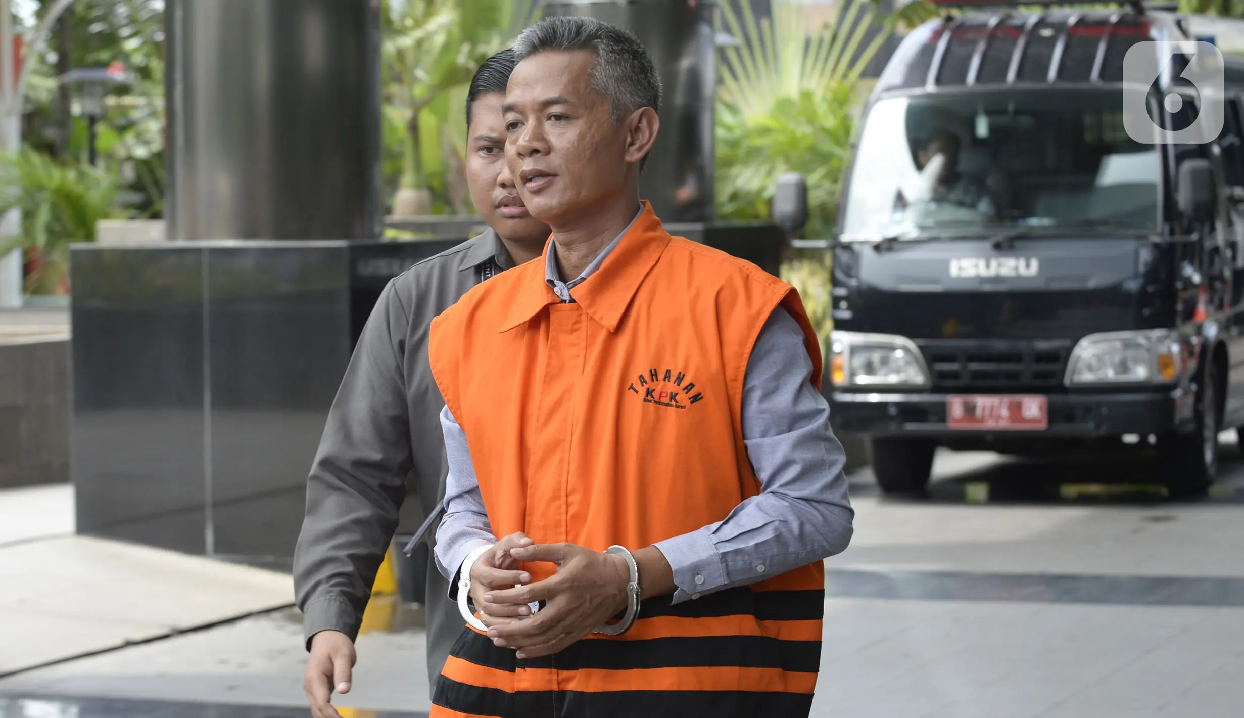 FOTO: KPK Kembali Periksa Wahyu Setiawan - Foto Liputan6.com