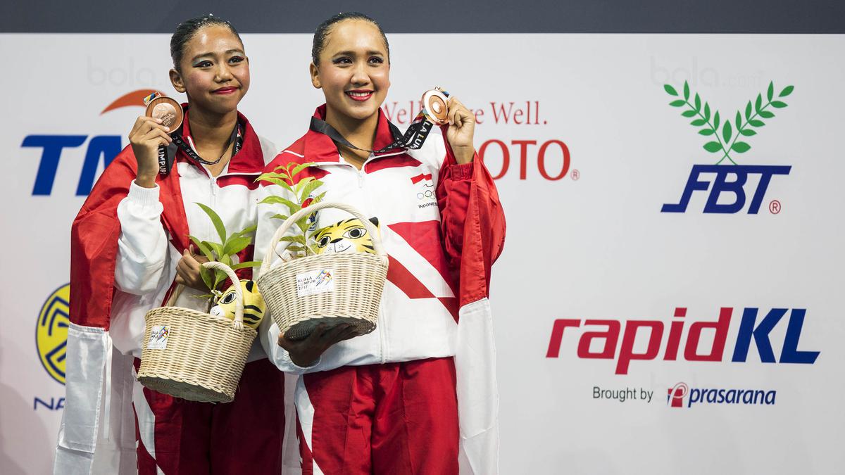 Indonesia Raih Medali Perunggu Renang Indah - SEA Games Liputan6.com