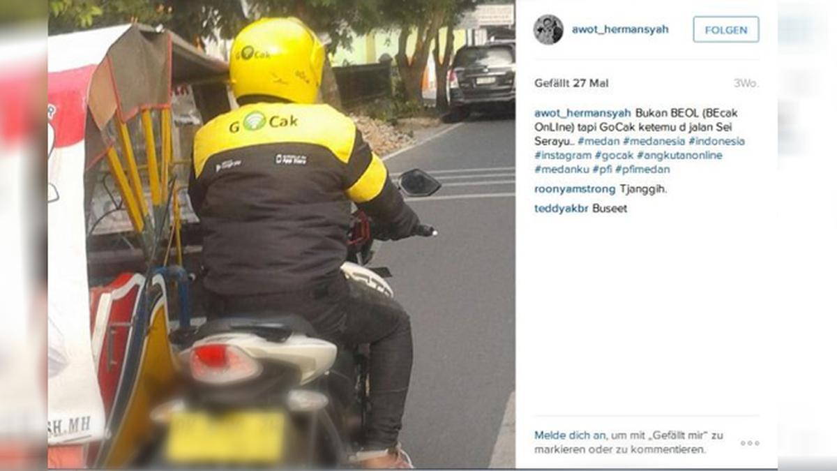 Go-Cak, Becak Motor Online Asli Medan - Tekno Liputan6.com