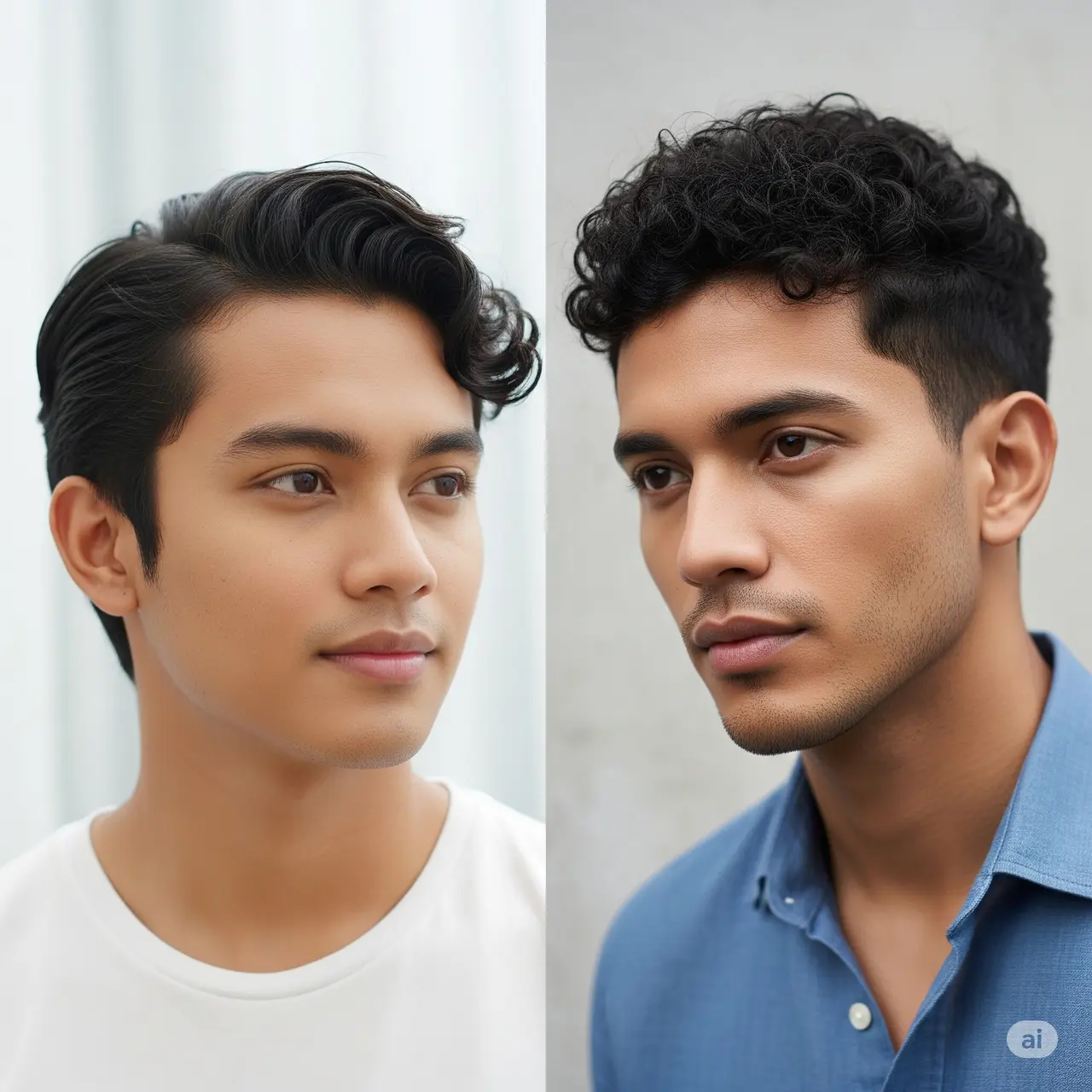 10 Model Rambut Ikal Pria Terkini yang Trendi di 2025: Pendek dan ...