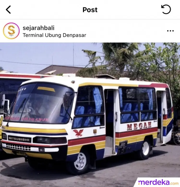 Potret Bus-bus Jadul Era 90-an di Bali, Penuh Kenangan Manis Bagi Warga ...