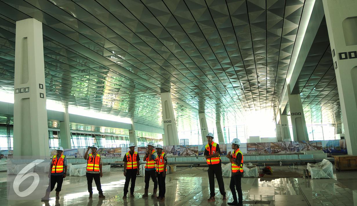 Terminal 3 Ultimate Bandara Soetta Selesai Mei 2016 - Foto Liputan6.com