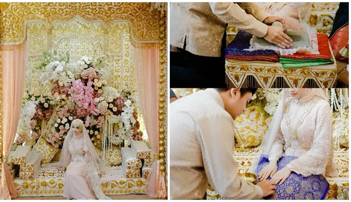 Potret Dea Sahirah Calon Istri Chand Kelvin Jalani Adat Aceh Peusijuek ...