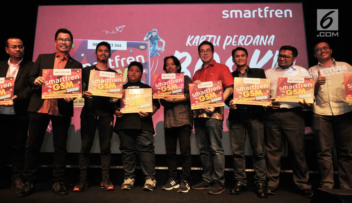 FOTO: Smartfren Luncurkan Kartu Perdana BosKu - Foto Liputan6.com