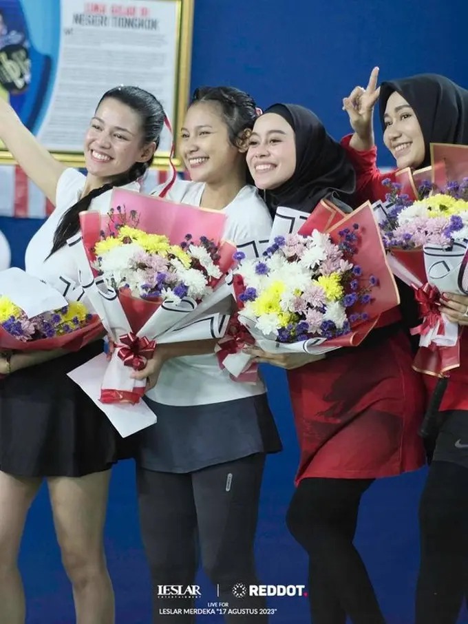 6 Potret Keseruan Lesti Kejora yang Rajin Main Badminton - Entertainment Fimela.com