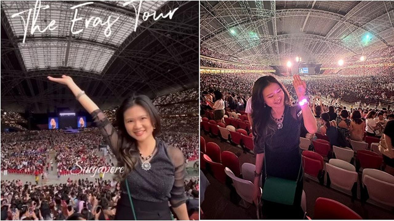 6 Potret Felicia Tissue Kenang Konser Taylor Swift di Singapura, Tepat ...