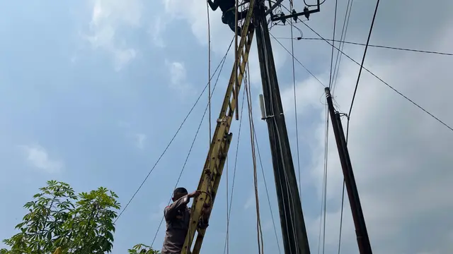 Tersengat Listrik, Petugas PLN di Lampung Timur Tewas Tergantung - Regional Liputan6.com
