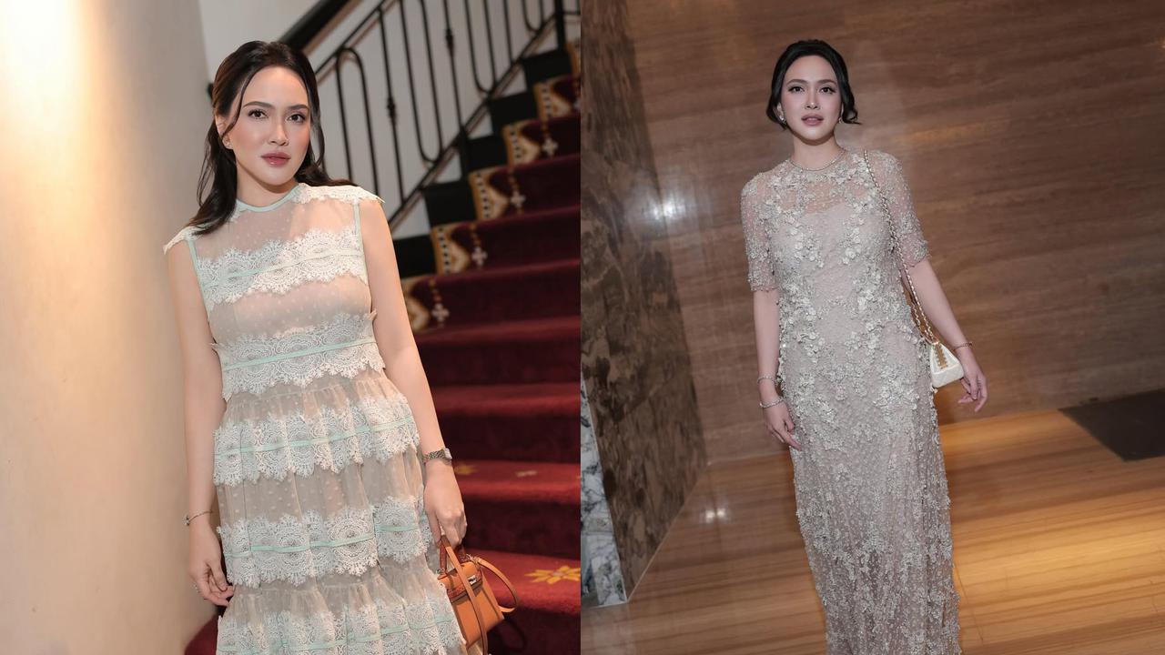 7 Inspirasi Dress Natal ala Shandy Aulia, Tampil Elegan dan Menawan di ...