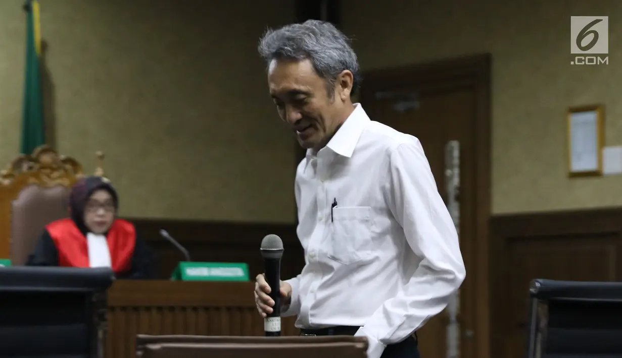 FOTO: Mantan Bos Lippo Group Eddy Sindoro Jalani Sidang Dakwaan - Foto ...