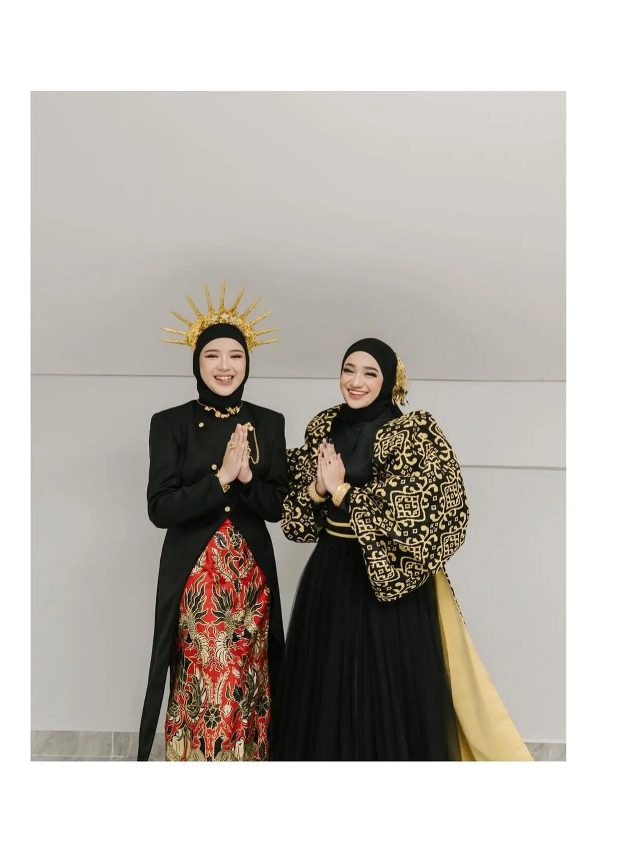 6 Potret Beda Gaya Tiara Andini dan Nabila Taqqiyah di Pembukaan PON ...