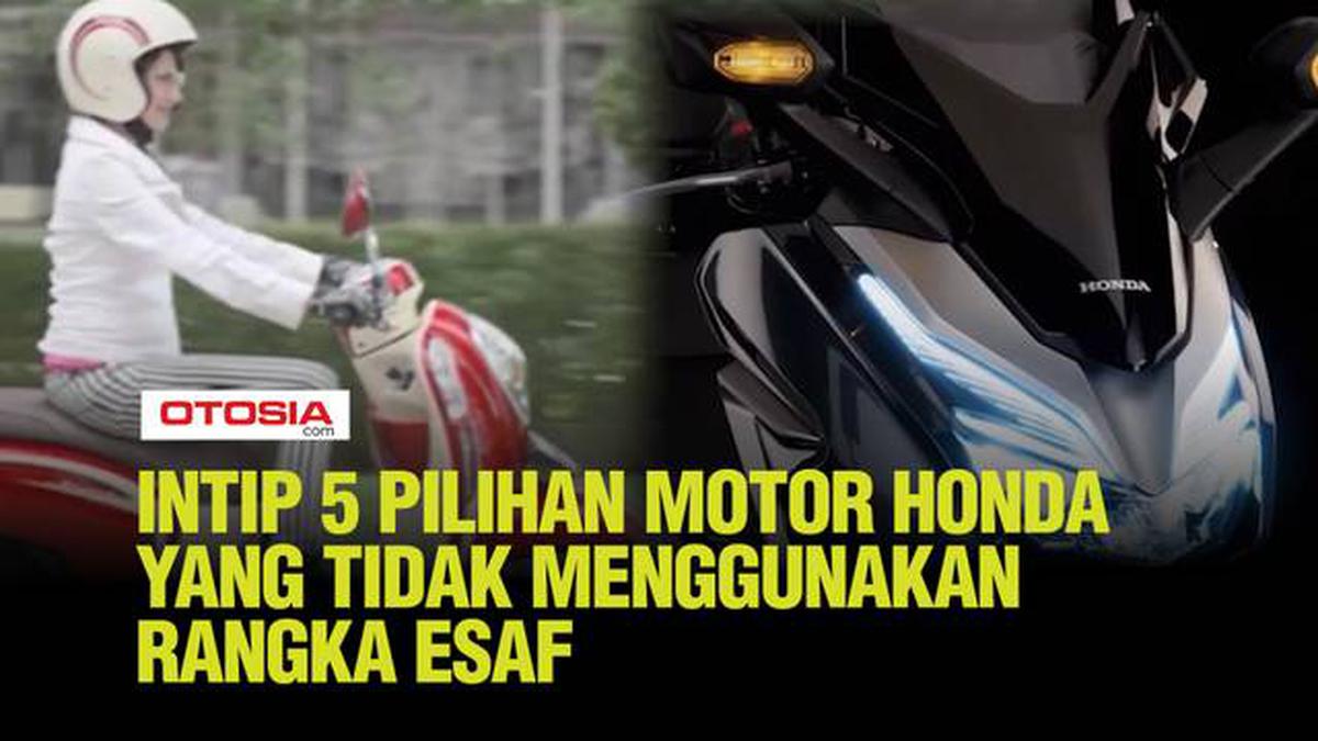 Intip 5 Pilihan Motor Honda Yang Tidak Menggunakan Rangka Esaf - Motor ...