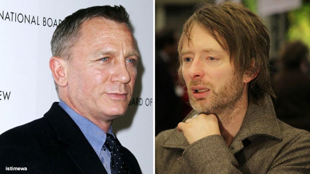 Jadi Jurnalis, Daniel Craig Gugup saat Wawancarai Thom Yorke