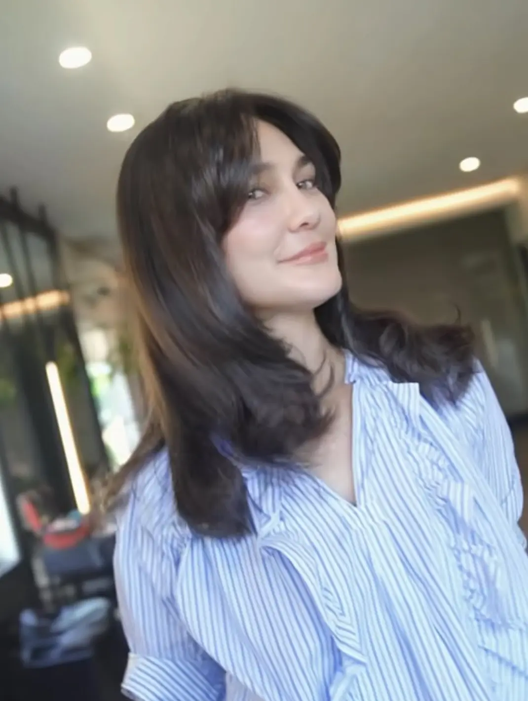 6 Potret Luna Maya Dengan Rambut Terbaru Disebut Makin Berumur Makin Cantik Photo