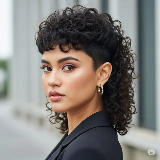 15 Model Rambut Pendek Curly Wanita 2025, Stylish, Edgy dan Memukau ...