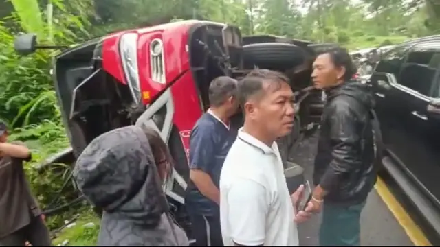 Kecelakaan Maut, 3 Jemaat Gereja dari Bitung Meninggal Akibat Bus Terbalik di Minahasa ...