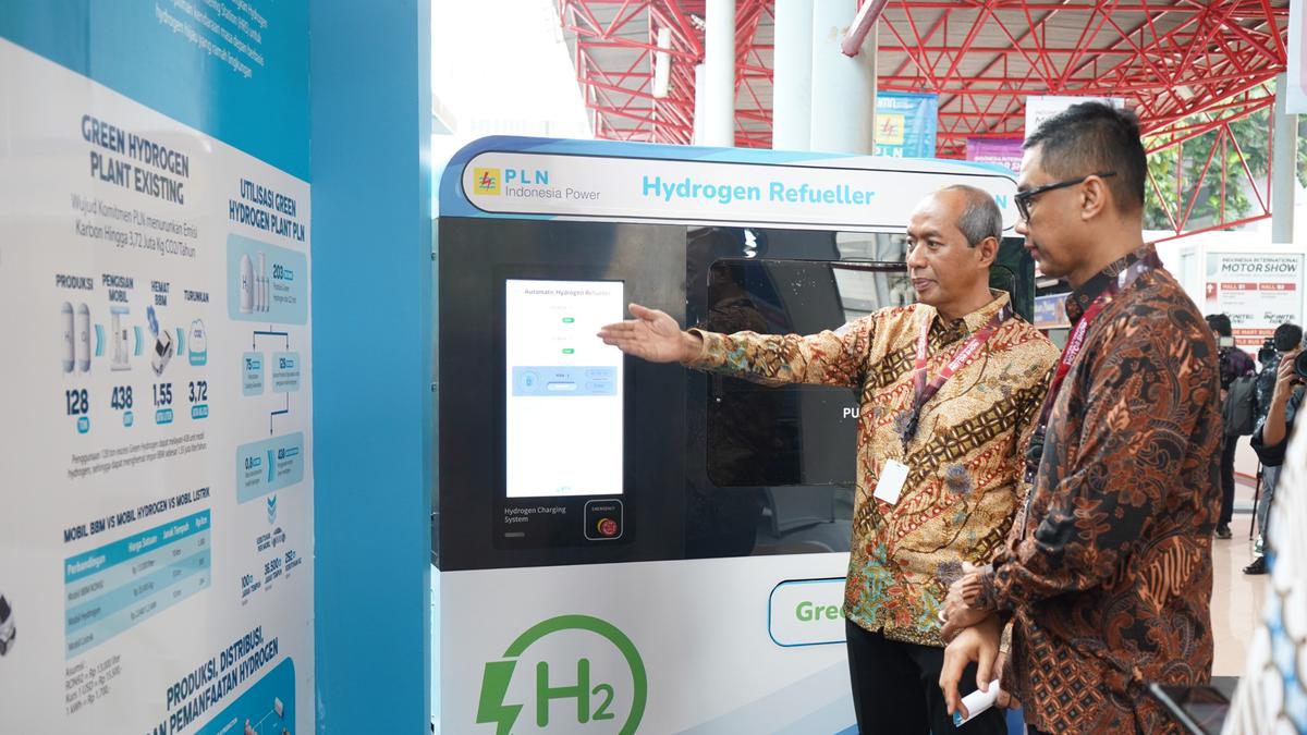 Sebelum Meluncur di Senayan, PLN Pamer SPBU Hidrogen Hijau di IIMS 2024 - Bisnis Liputan6.com