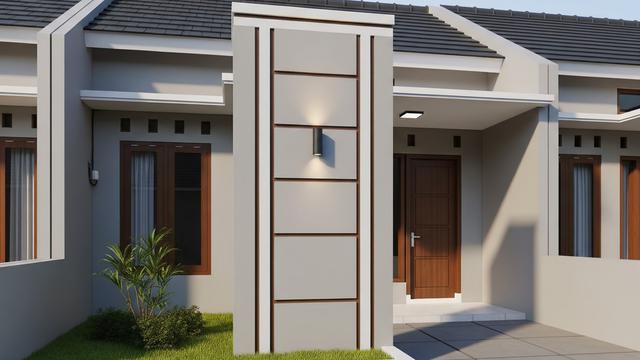 7 Model Pilar Minimalis yang Cocok untuk Rumah Subsidi, Bikin Fasad ...