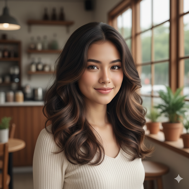8 Model Rambut Panjang Layer untuk Rambut Bergelombang, Bikin Volume ...