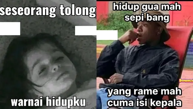 6 Meme Hati Merasa Kesepian Ini Bikin Senyum Tipis, Kocak - Hot ...