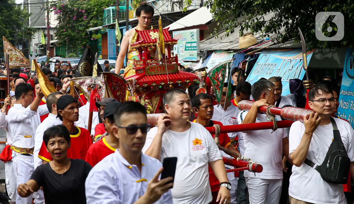 Kemeriahan Perayaan Cap Go Meh di Kawasan Cideng Jakarta - Foto ...