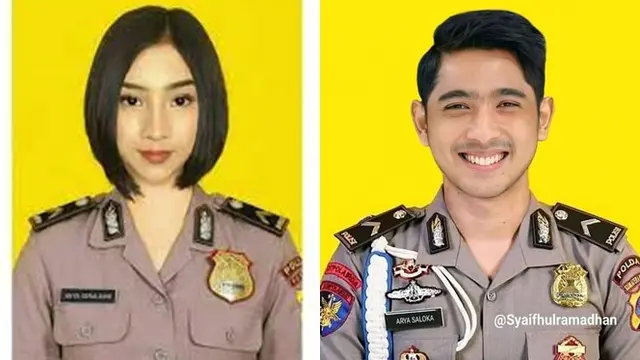 6 Editan Pasfoto Artis Jadi Polisi Ini Curi Perhatian, Makin Kelihatan ...