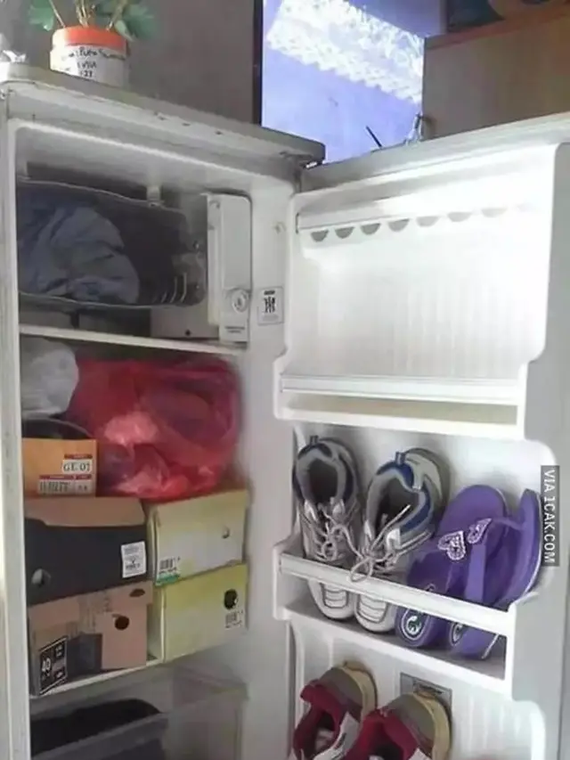 7 Ide Kreatif Mengubah Kulkas Rusak Menjadi Barang Berguna yang ...