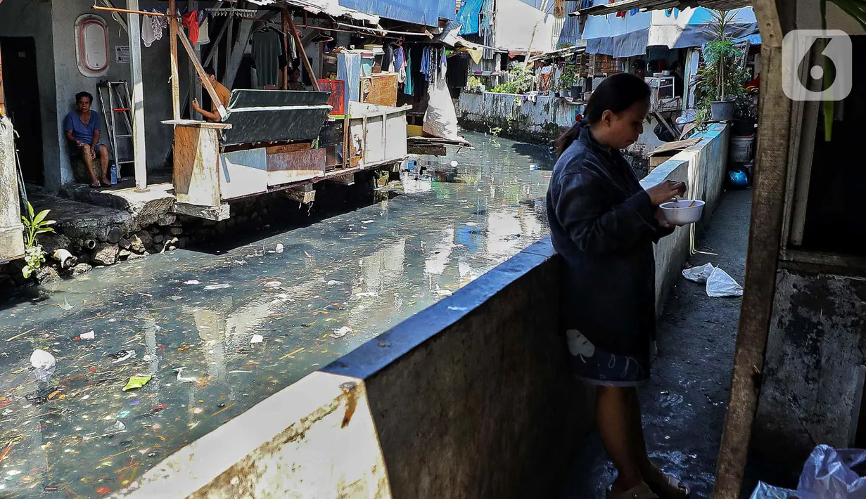 Potret Nyata Kemiskinan di Balik Megahnya Kota Jakarta - Foto Liputan6.com
