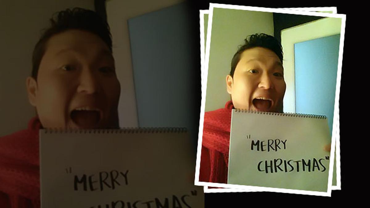 Salam Natal dari PSY