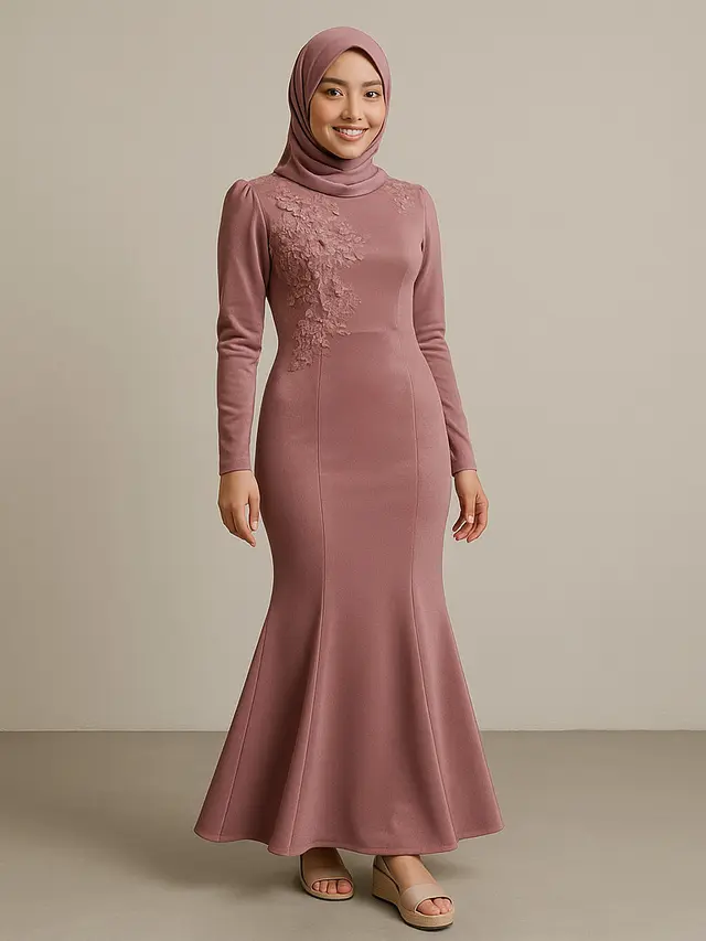 8 Model Gamis untuk Pesta Pernikahan Terbaru 2025, Lengkap dengan ...