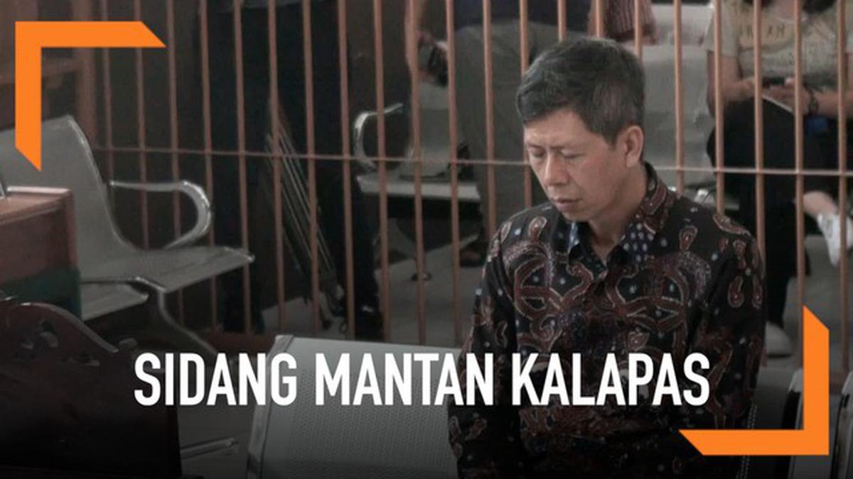 VIDEO: Mantan Kalapas Sukamiskin Dituntut 9 Tahun Penjara
