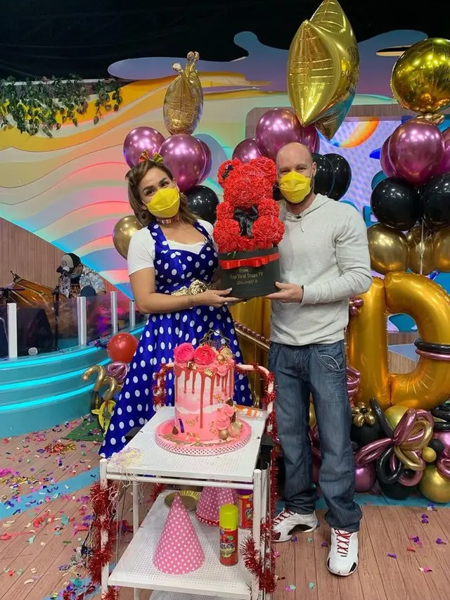 Kejutan Suami di Ultah Melaney Ricardo - ShowBiz Liputan6.com