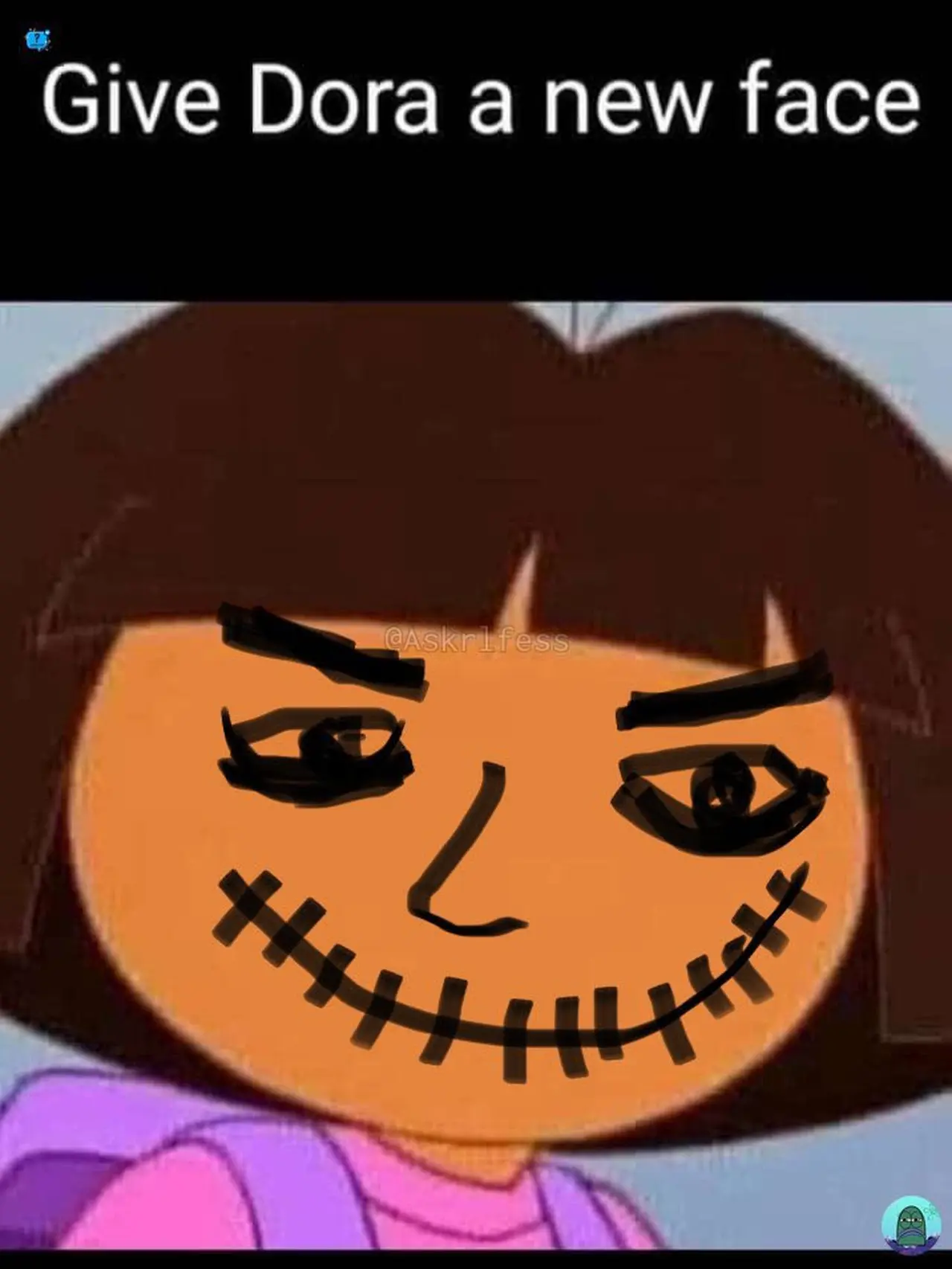 6 Editan Foto Wajah Dora the Explorer Ini Kocak, Tampil dengan Versi ...