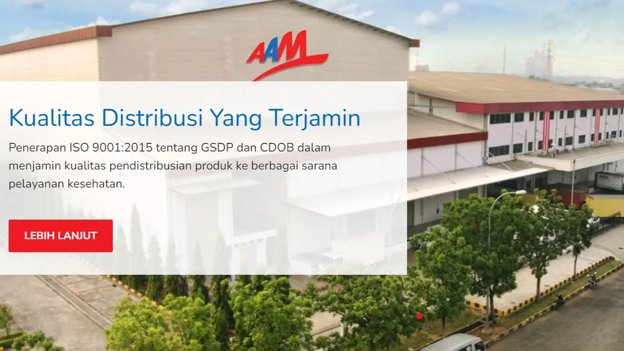 Profil PT Anugrah Argon Medica, Perusahaan Distribusi Obat dan Alat Kesehatan - Hot Liputan6.com