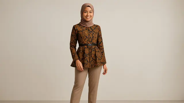 12 Model Batik Tunik yang Stylish di 2025, Ini yang Cocok untuk Acara ...
