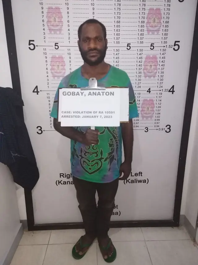 Penampakan Anton Gobay, WNI yang Ditangkap Polisi Filipina Gegara Beli Senjata Api Ilegal - News ...