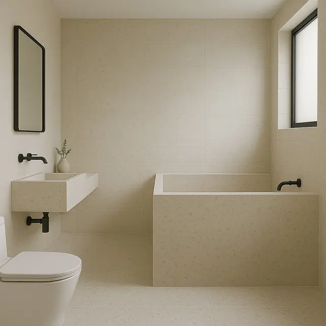 8 Model Kamar Mandi Minimalis dengan Bak Mandi Teraso yang Elegan - Hot ...