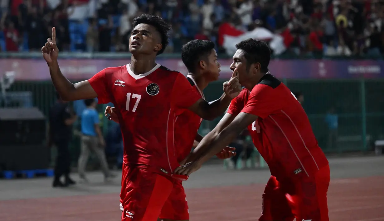 Ekspresi Timnas Indonesia saat Rengkuh Emas Sepak Bola SEA Games 2023 ...