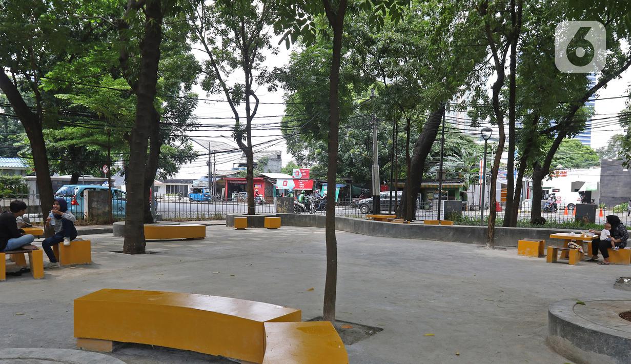 FOTO: Menjajal Fasilitas Bermain dan Olahraga di Taman Puring - Foto ...