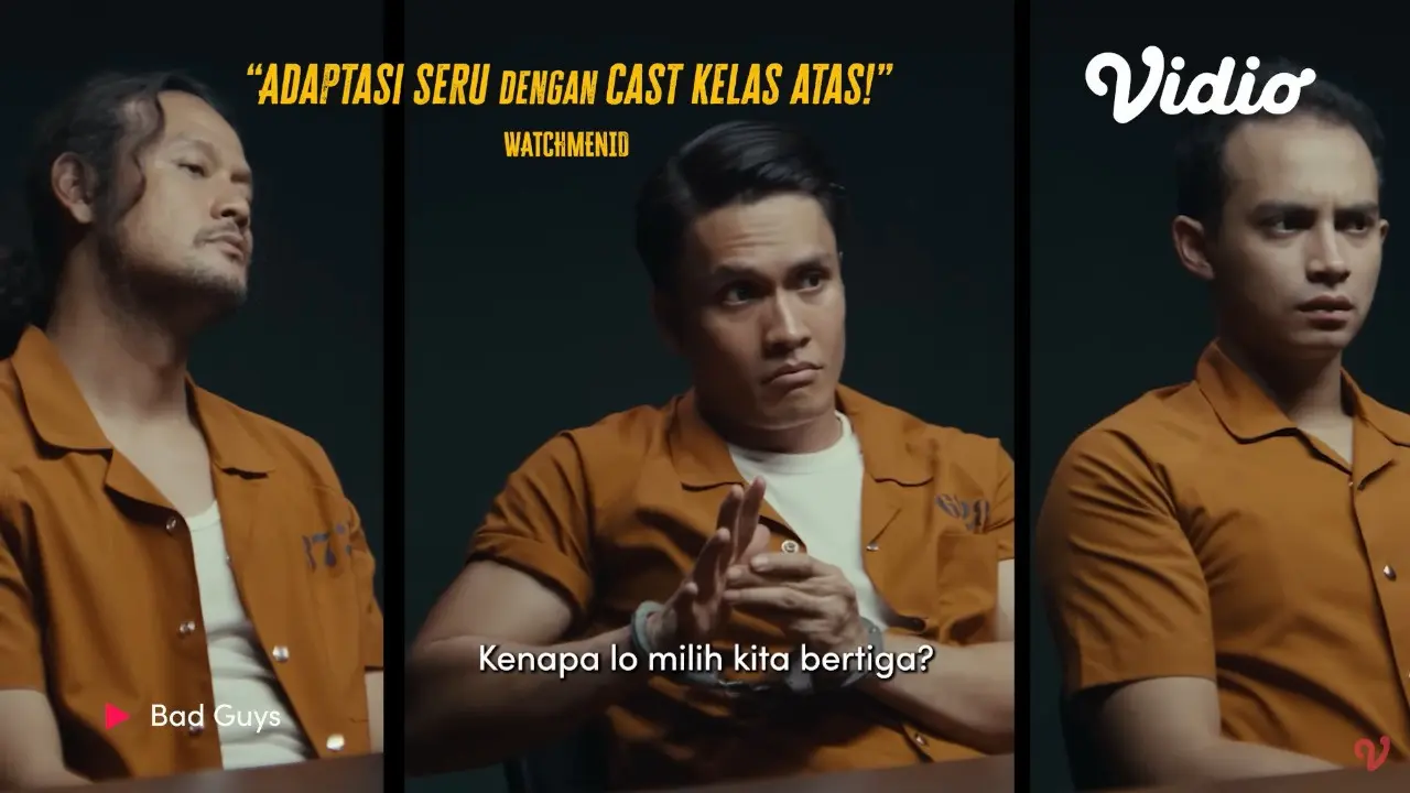 Nonton BAD GUYS Indonesia yang Tayang di Vidio, Berikut Sinopsis ...