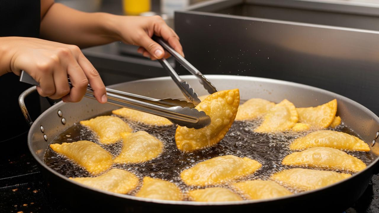 Trik Menggoreng Pastel Agar Tidak Hancur dan Tetap Garing