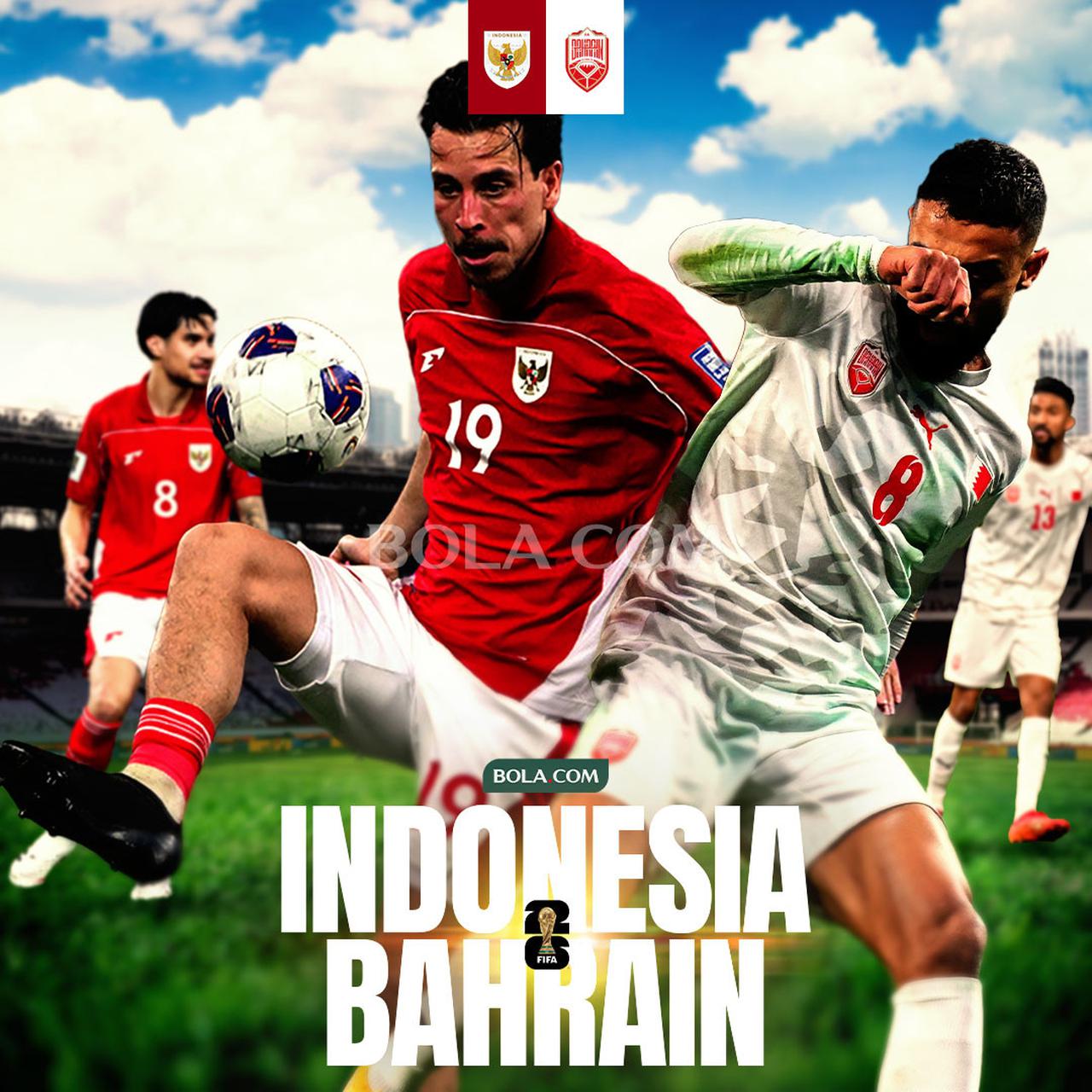 Catatan Pertemuan Timnas Indonesia Vs Bahrain Jelang Kualifikasi Piala ...