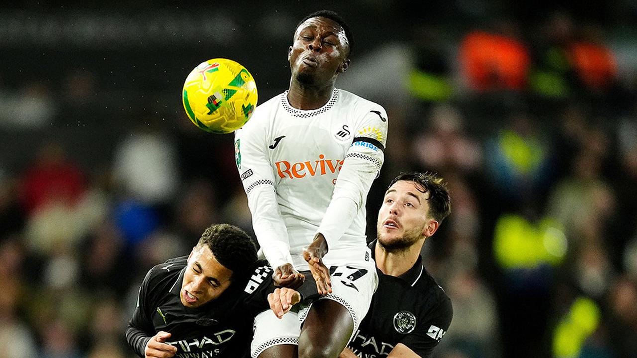 Hasil Carabao Cup Swansea City vs Manchester City: Come Back dan Cetak ...