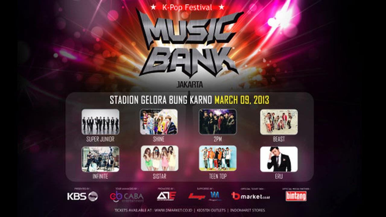 Mau Tiket Gratis Konser Music Bank? Ini caranya..