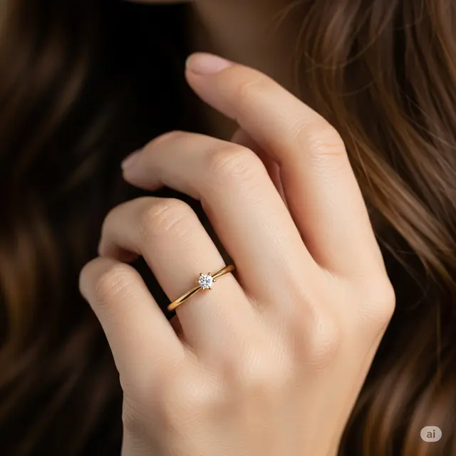 10 Model Cincin Emas Simple Tapi Mewah 2025, Elegan untuk Harian ...