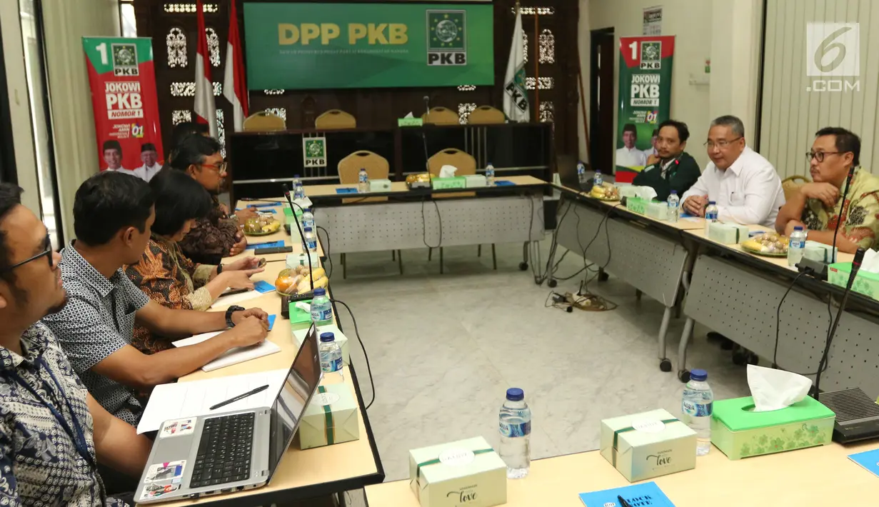 FOTO: Satgas KPK Kunjungi DPP PKB - Foto Liputan6.com