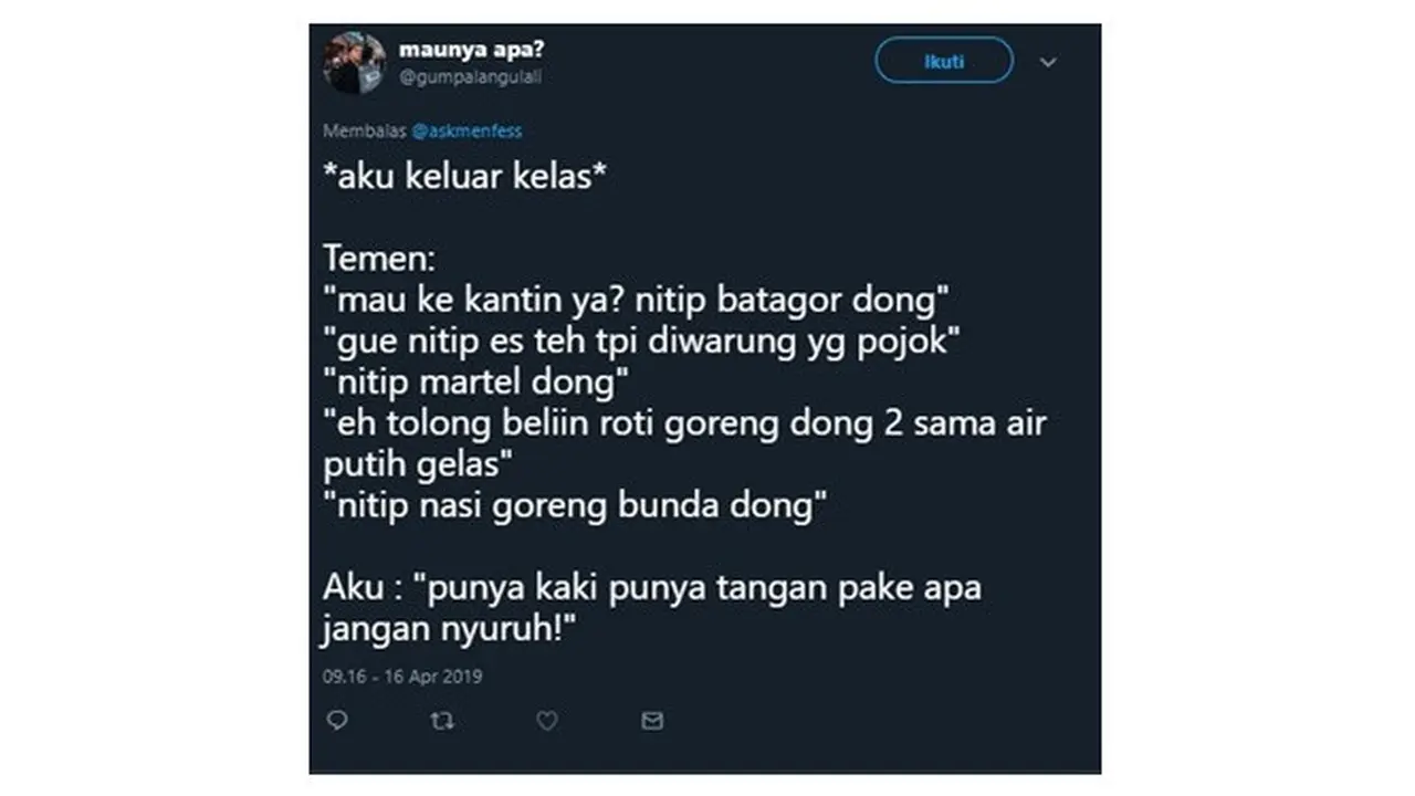 7 Drama Tentang Budaya Nitip Makanan Ini Kocak Banget - Hot Liputan6.com