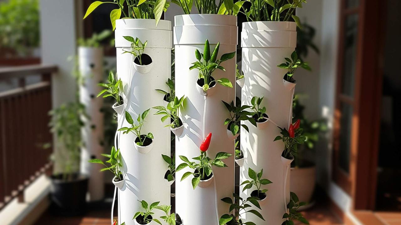 Cara Membuat Tower Garden dari Pipa PVC, Solusi Berkebun di Lahan Sempit