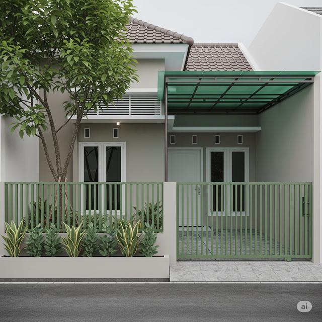 8 Tips Mendesain Fasad Rumah Sederhana 6x8 Meter agar Tampil Mewah ...